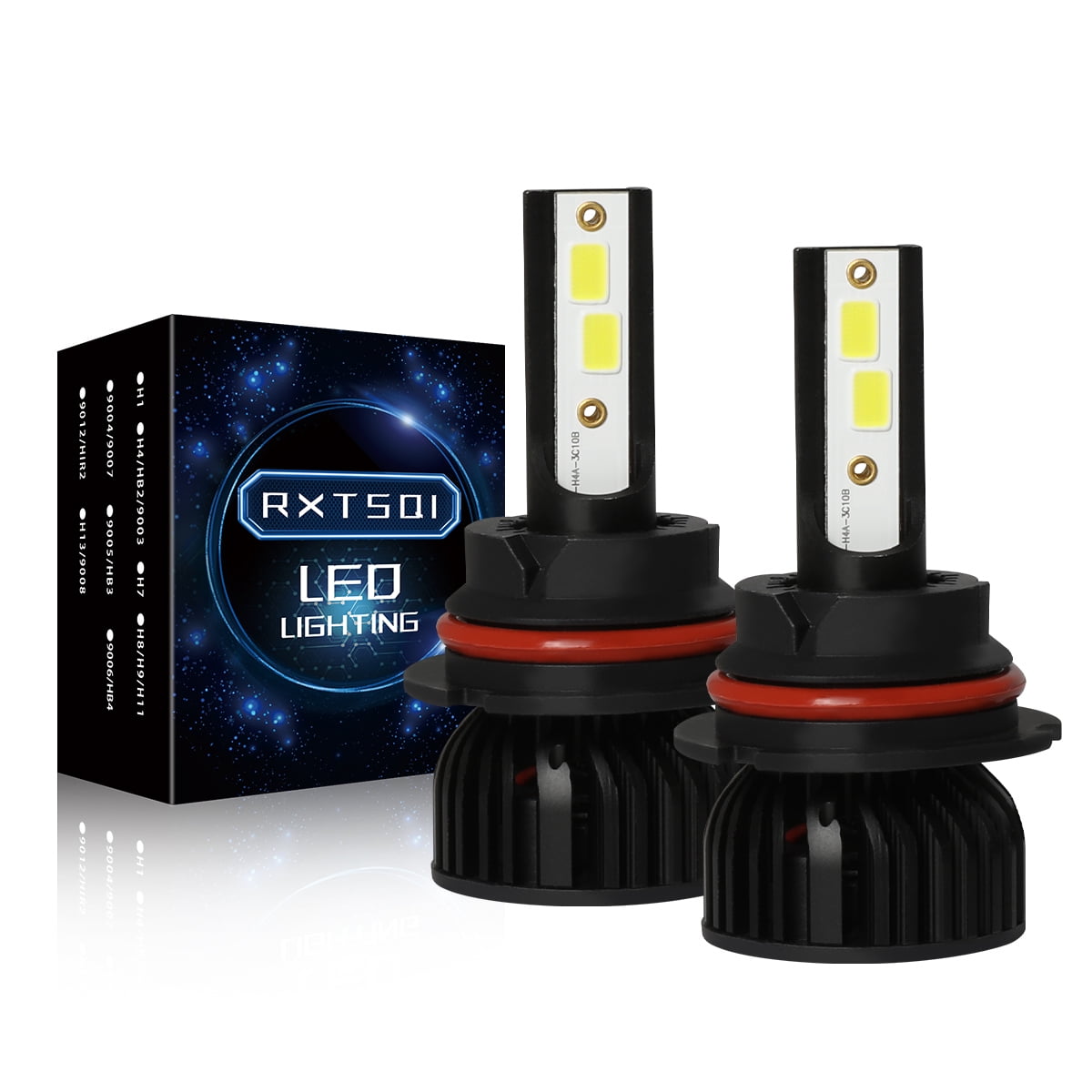 For Ford Taurus 1992-2007 LED Headlight Bulbs 9007 HB5 High and Low ...