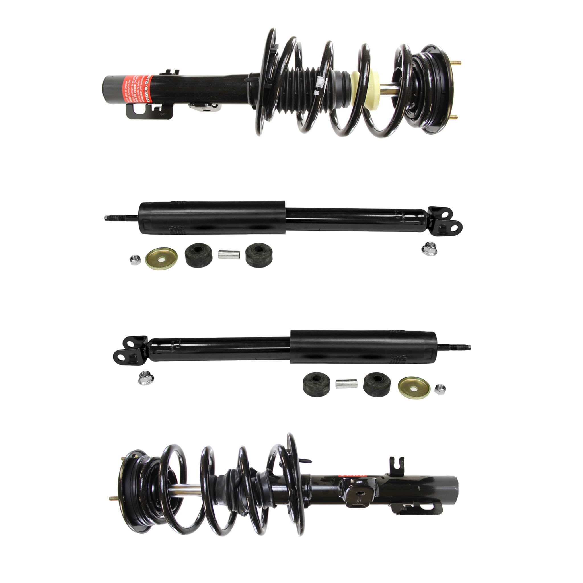 For Ford Taurus 2010 2011 Monroe Front Rear Shocks Struts ...