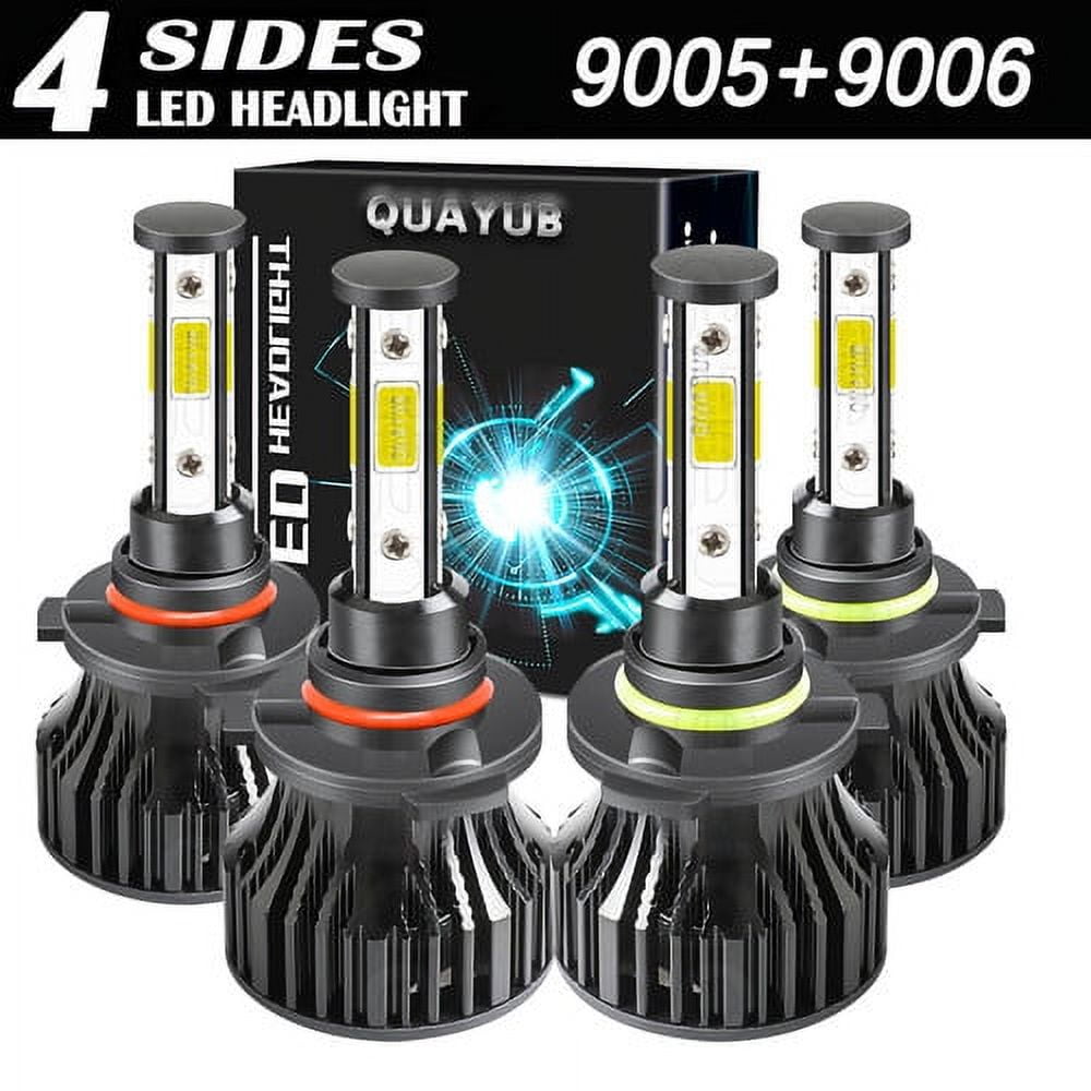 For Freightliner Columbia 2005-17 9005 9006 LED Headlight Hi/Lo beam ...