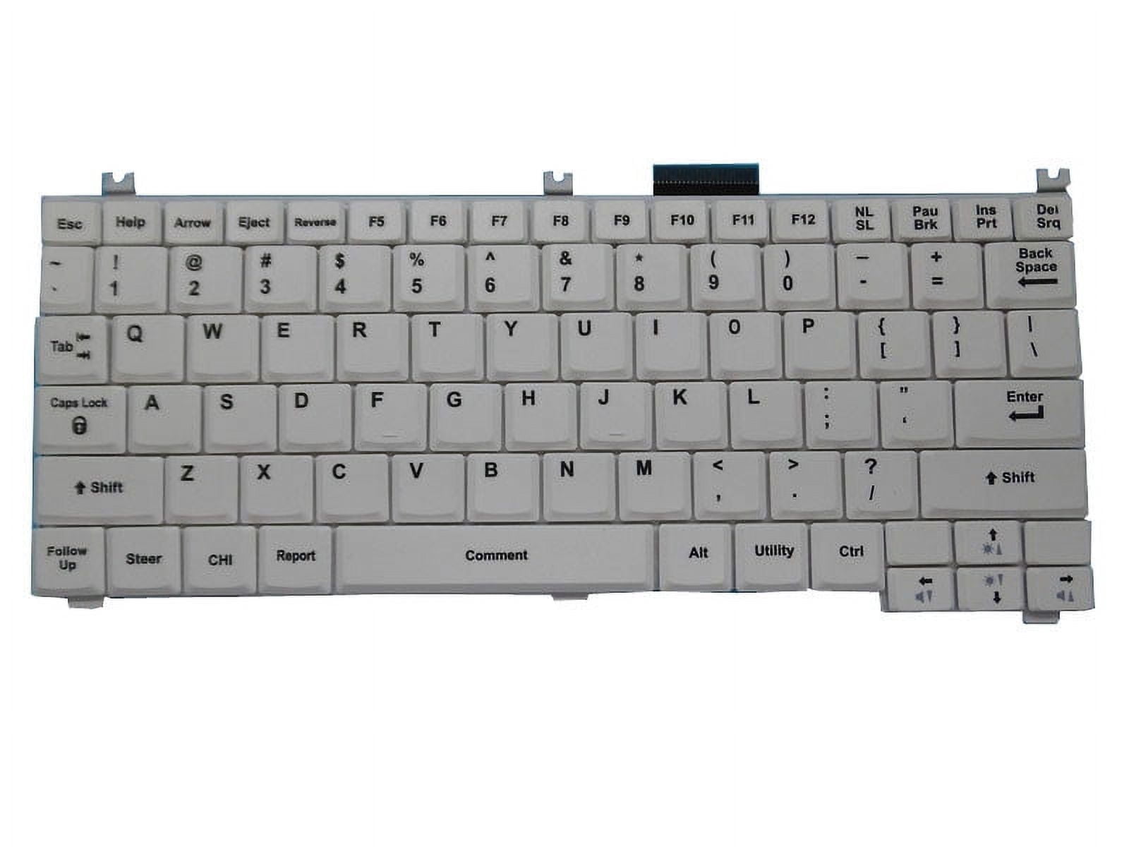 For GE Healthcare Ultrasound Keyboard For LOGIQ E R7 White English US ...