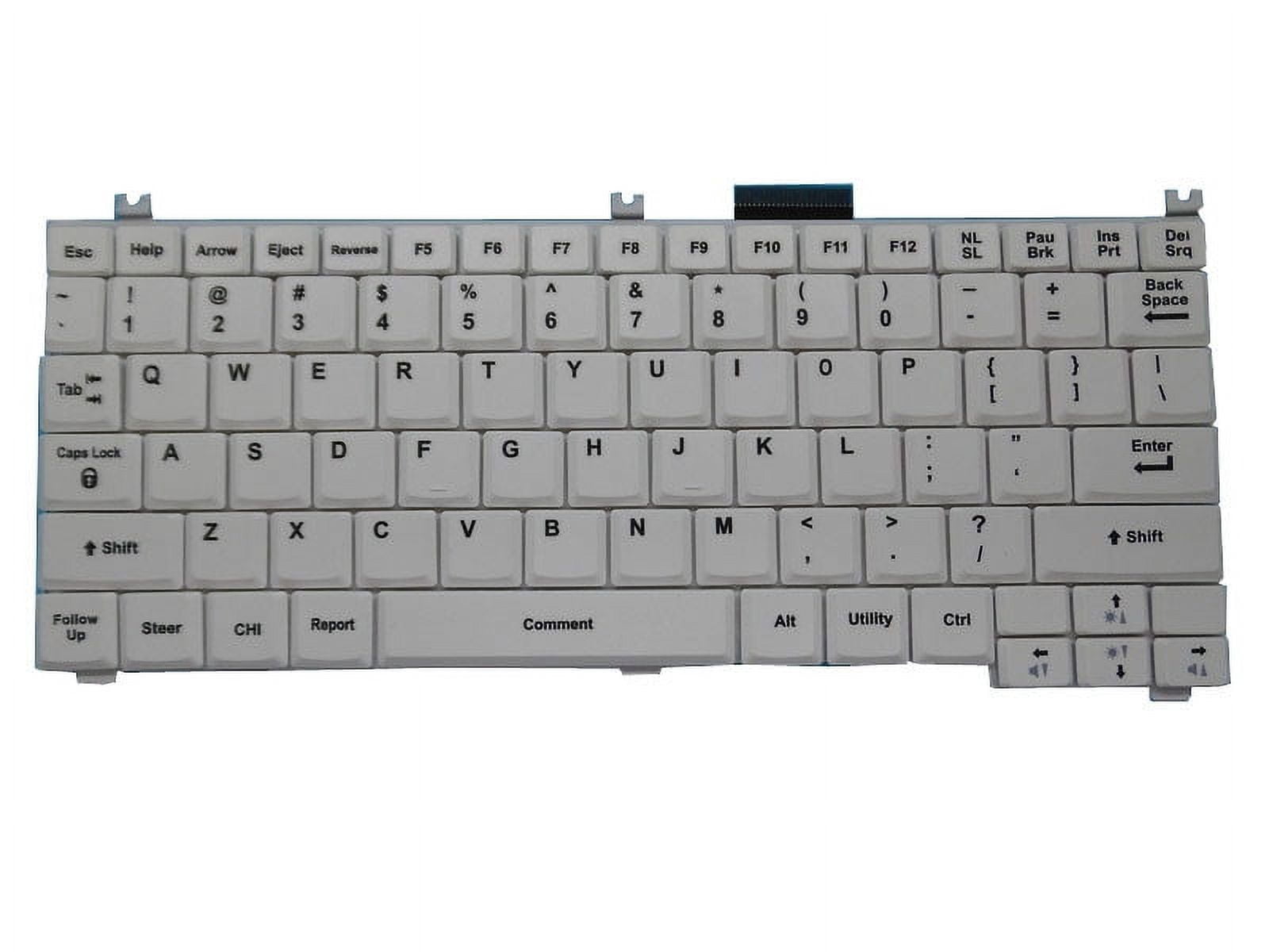 For GE Healthcare Ultrasound Keyboard For LOGIQ P3 PRO White English US ...