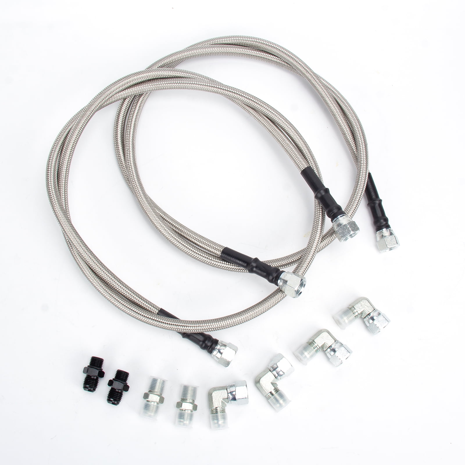 For GM 4L60E -6AN Fiber Automatic Transmission Cooler Lines Kit 3/8 ...