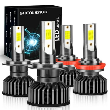 Xprite 5X7" LED Headlights with High/Low Beam and DRL for Classic ...