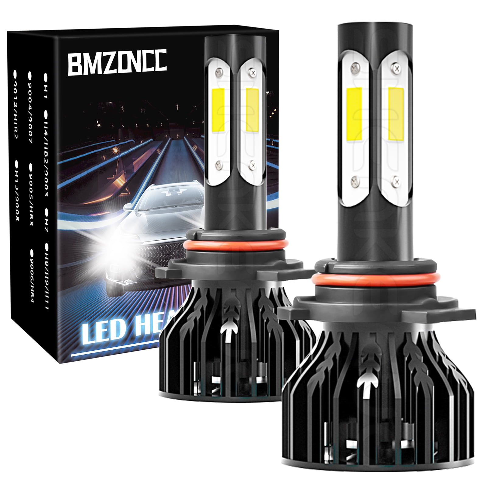 For GMC Acadia 2013 2014 2015 2016 2017 2018 2X 6000K LED Headlight ...