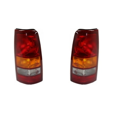 Tail Light For 00-06 Chevy Tahoe Black/Smoke Lens, Pair - Walmart.com