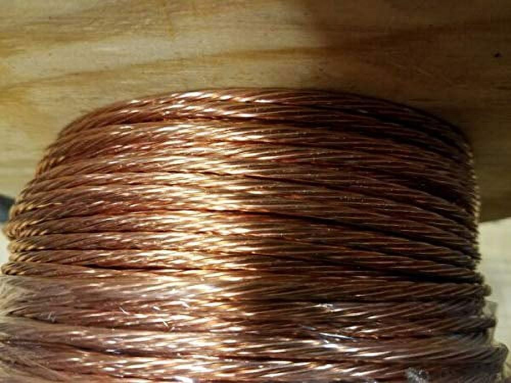 For GROUND WIRE STRANDED BARE COPPER 6 AWG 25' FEET GROUNDING POOL SPA ...