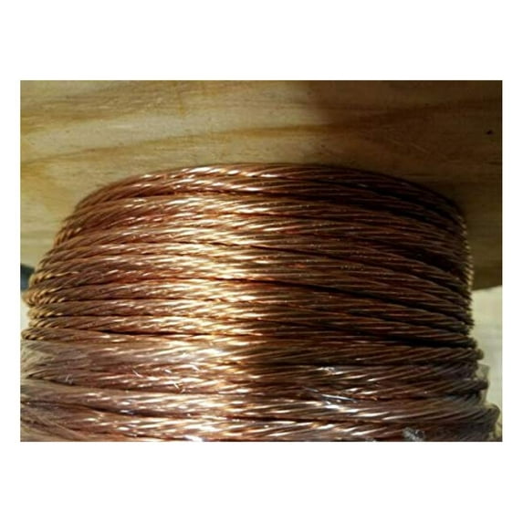 For GROUND WIRE STRANDED BARE COPPER 6 AWG 25' FEET GROUNDING POOL SPA ...
