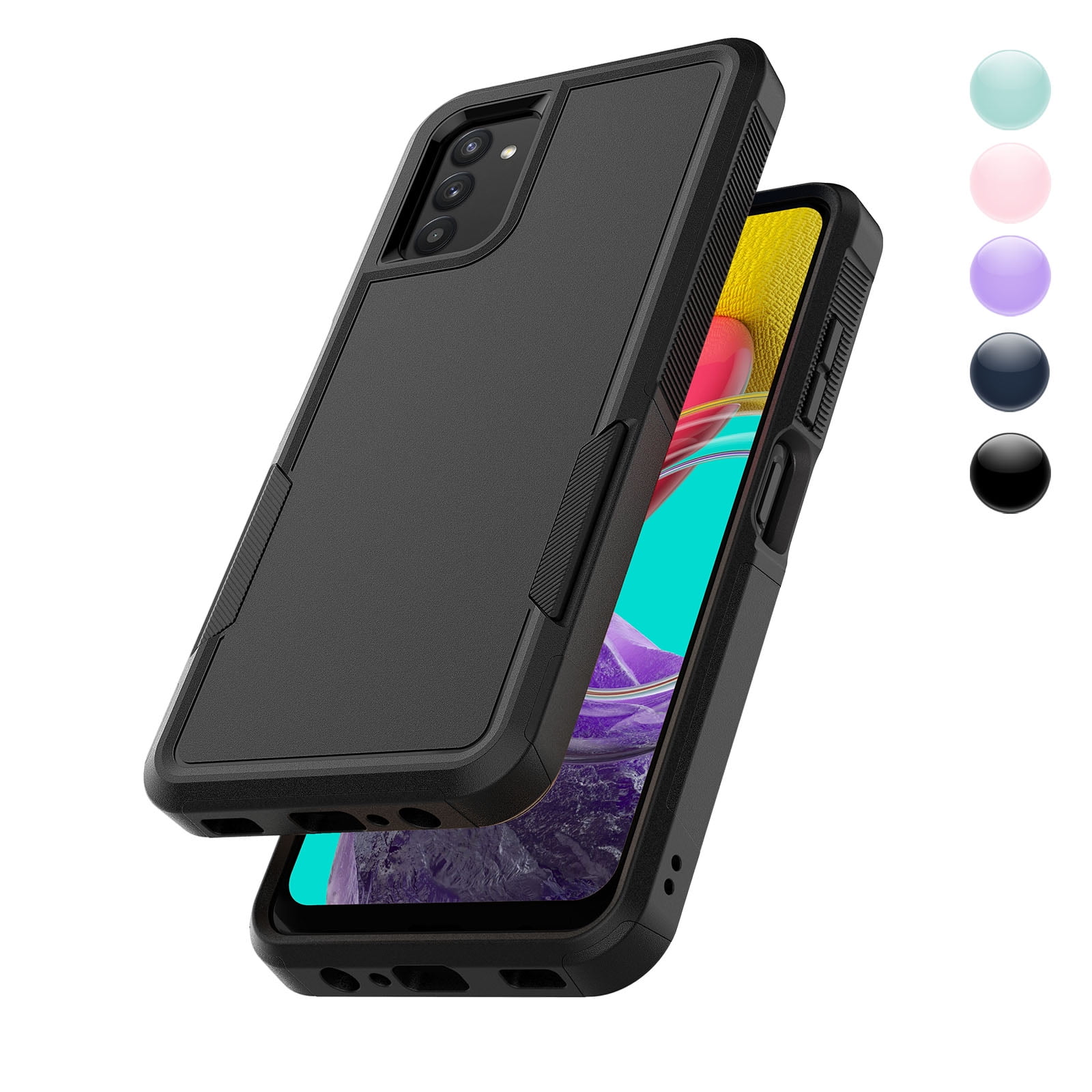 For Galaxy A14 5G Case, 2 in 1 Heavy Duty Armor Shockproof Cases,Hisdou ...