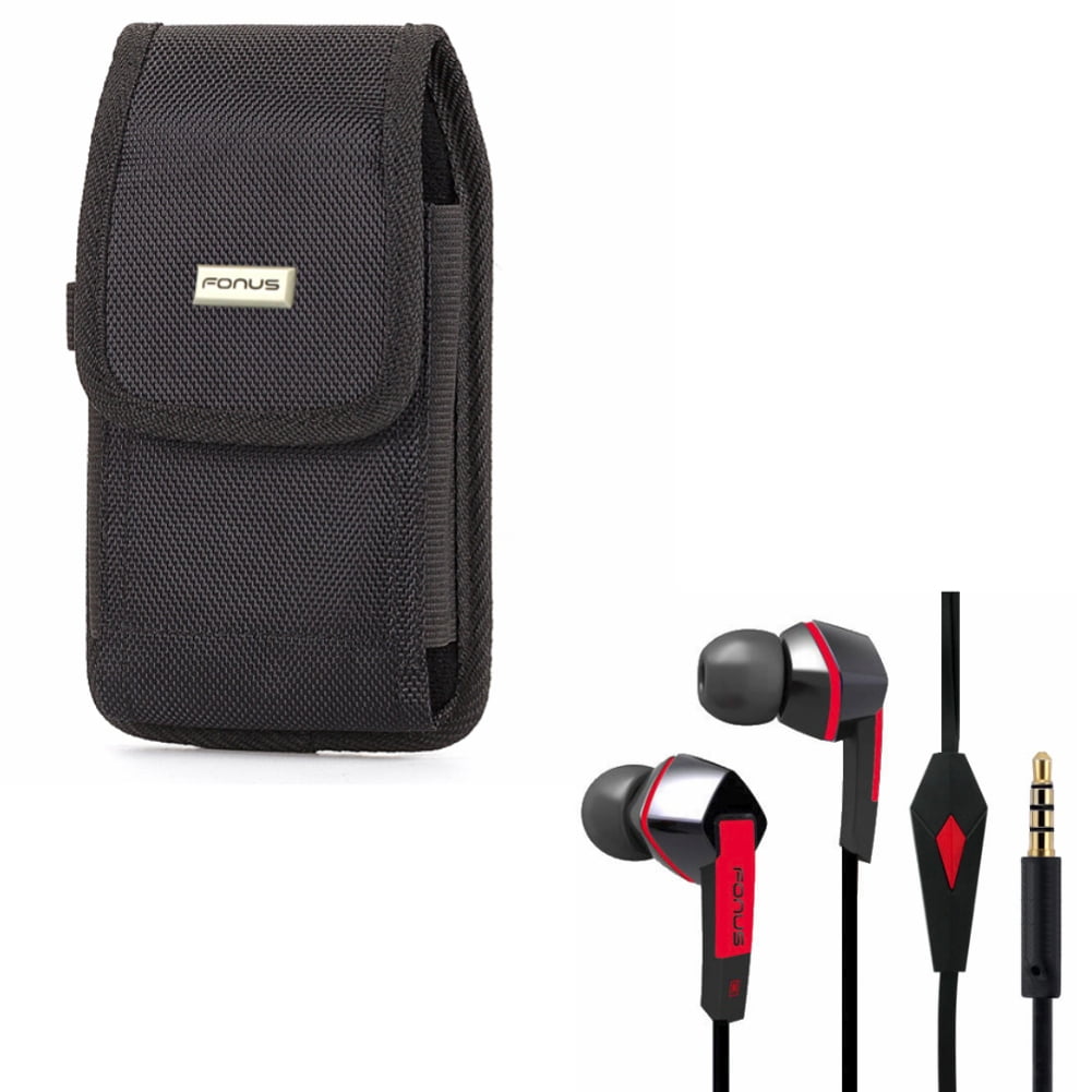 For Galaxy A23 /A14 /A13 - Case Belt Clip w Wired Earphones, Rugged ...