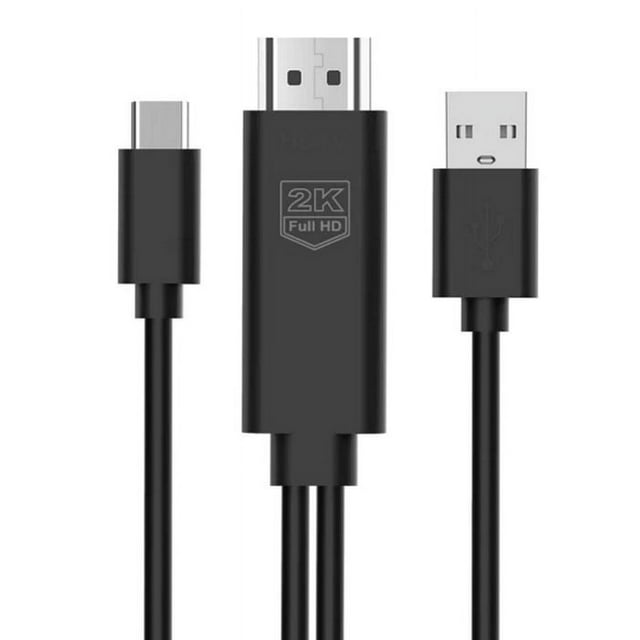 USB-C to 2K HDTV HDMI Cable for Samsung Galaxy A54 5G - APK Req. for ...