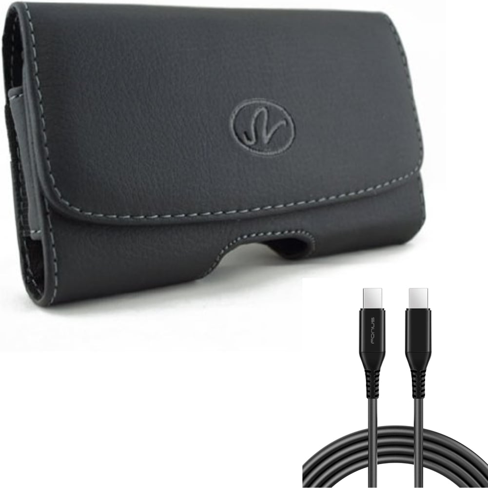 For Galaxy A54 /A53 /A33 5G - Case Belt Clip w 10ft Long USB-C Cable ...