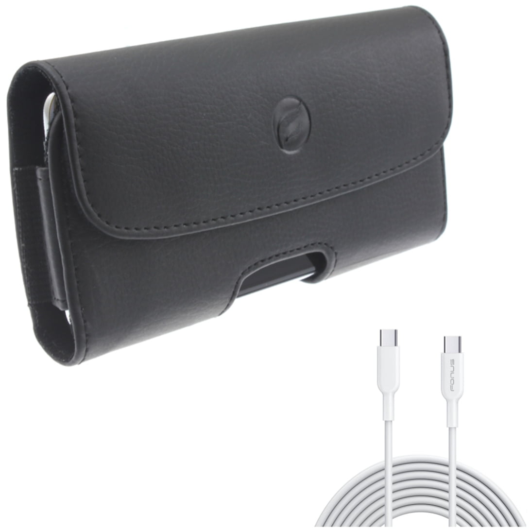 For Galaxy A73 /A23 /A14 /A13 /A03s - 10ft Long Type-C Cable w Case ...