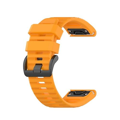 For Garmin Fenix 6x Pro 26mm Silicone Watch Band - Walmart.com