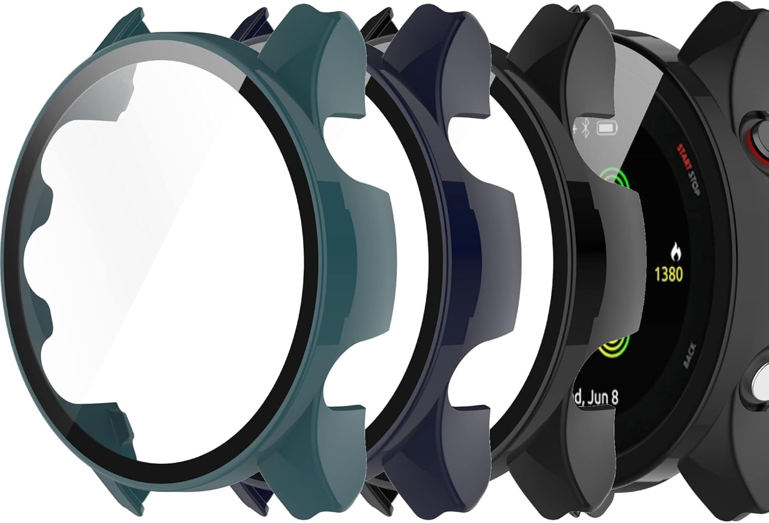 For Garmin Forerunner 255/Garmin Forerunner 255S Screen Protector Hard ...