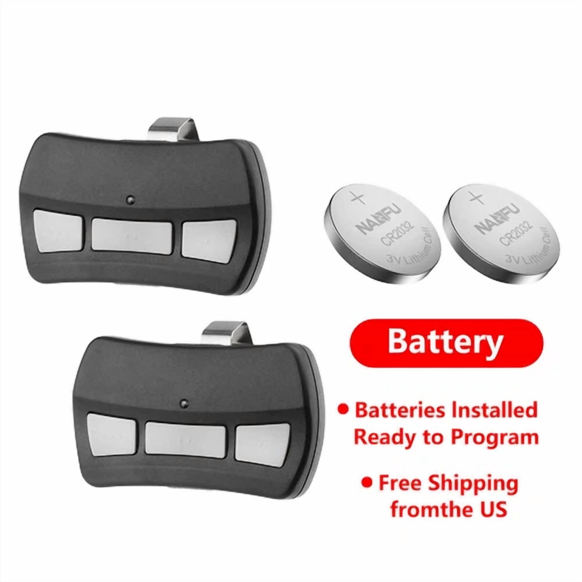 For Genie Ocdtr-3 Intellicode Door Garage Opener Remote Control Gitr-3 Us - Walmart.com
