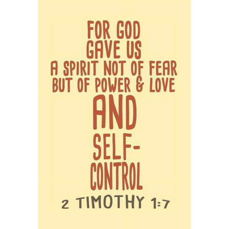 Self Control Quotes Bible