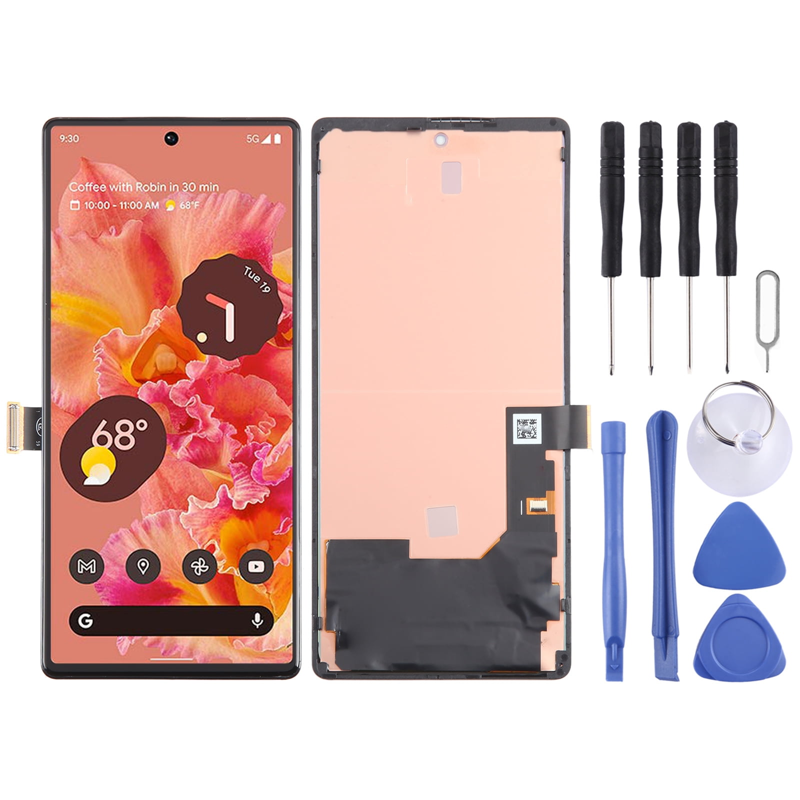 Google Pixel 6 LCD Screen Digitizer Assembly, OLED Display Replacement ...