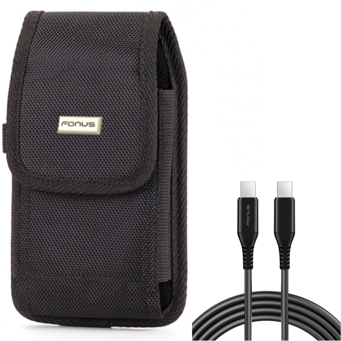 For Google Pixel 7/Pro/6a/6/Pro - Case Belt Clip w 10ft Long USB-C ...