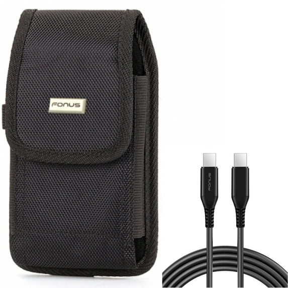 For Google Pixel 7/Pro/6a/6/Pro - Case Belt Clip w 10ft Long USB-C ...