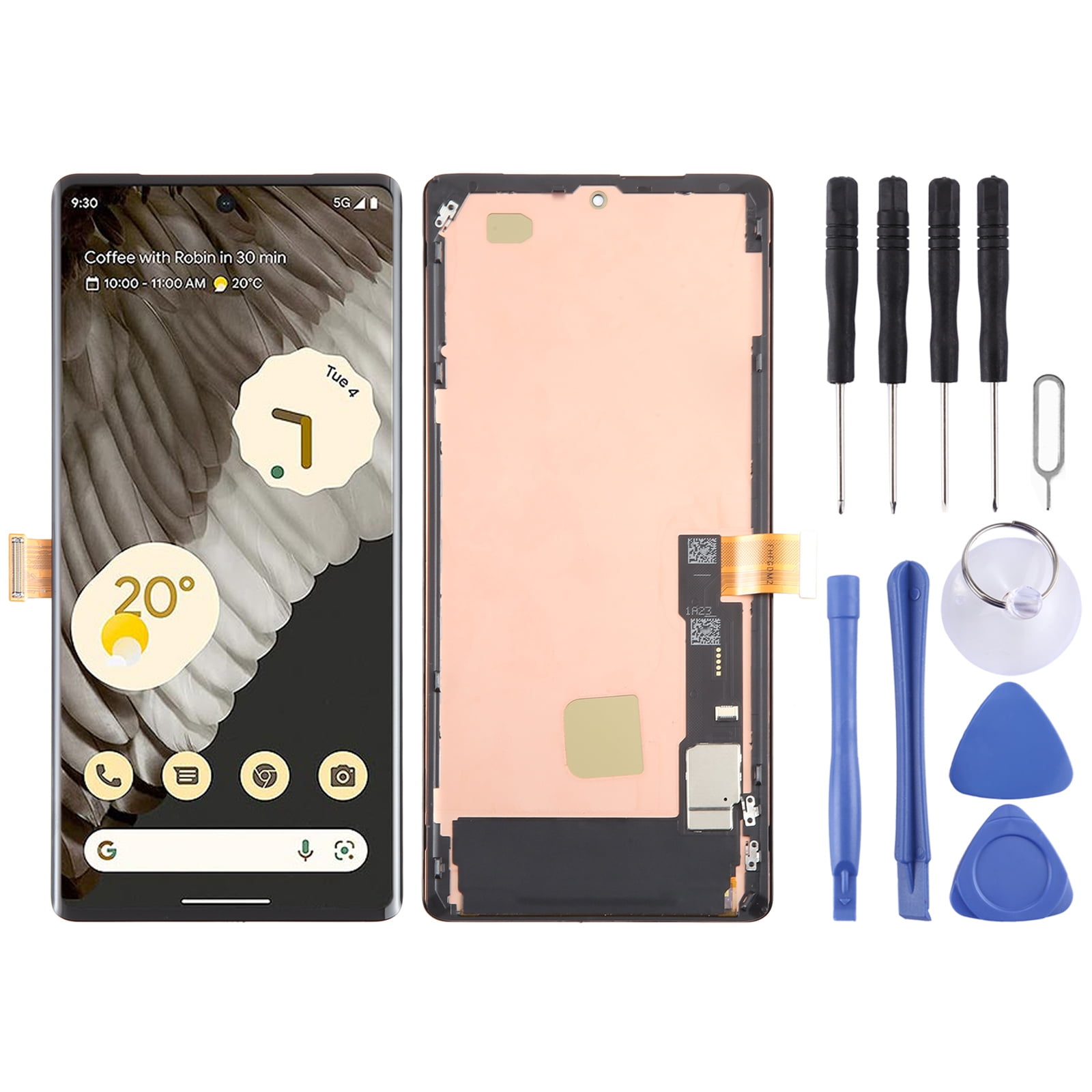 Google Pixel 7 Pro GP4BC GE2AE OLED LCD Screen Phone Digitizer Assembly ...