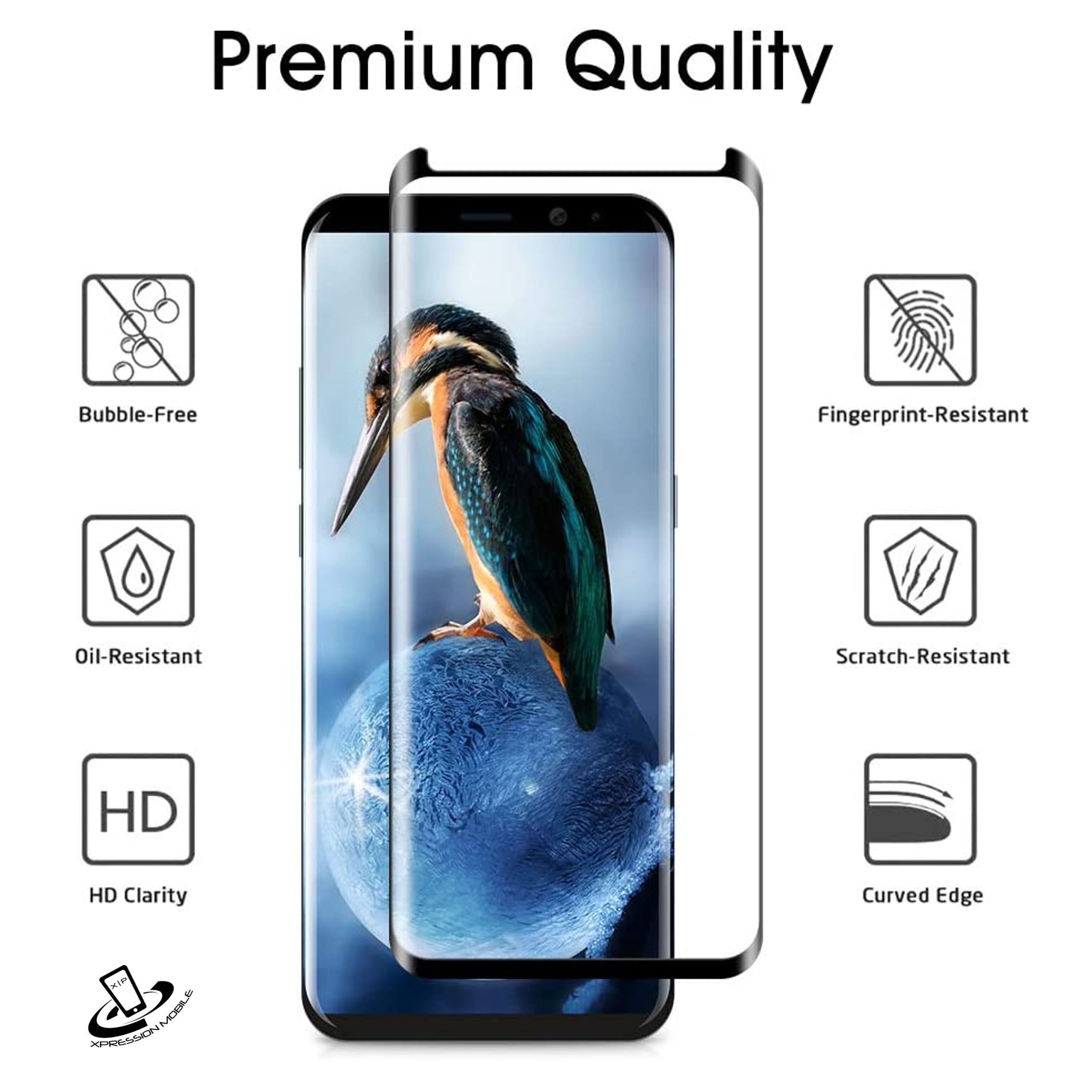 Xpression Screen Protector for Google Pixel 7 Pro, 3D Curved, Full ...