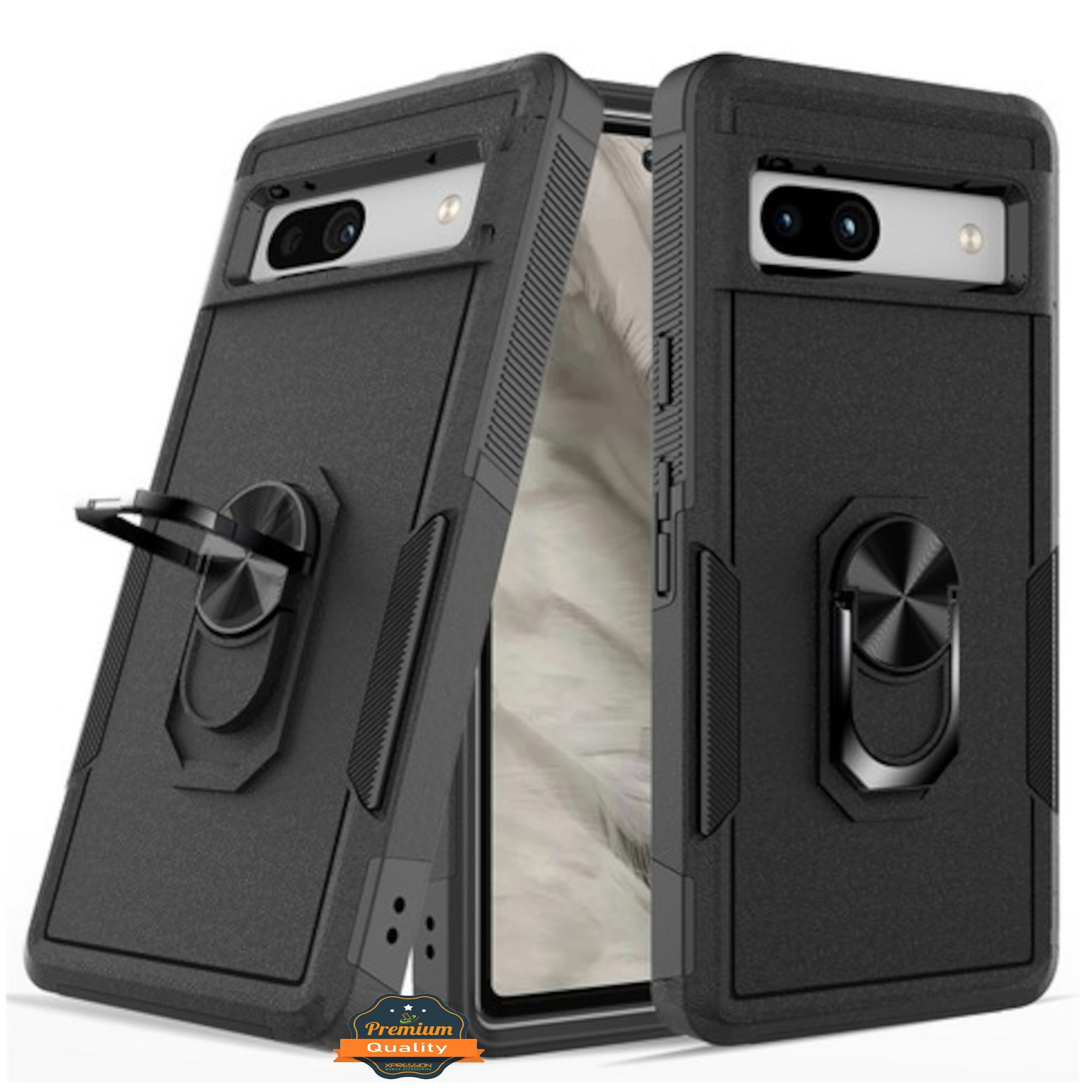 For Google Pixel 7A Heavy Duty Hybrid Rugged Dual Layer 2in1 Shockproof ...