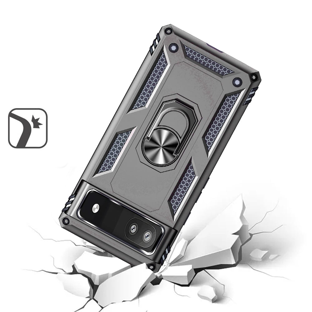 For Google Pixel 7A Military Grade Rugged Dual Layers 2in1 Hard PC ...