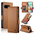 For Google Pixel 9 Pro XL 9A Phone Case Leather Wallet Case with Card ...