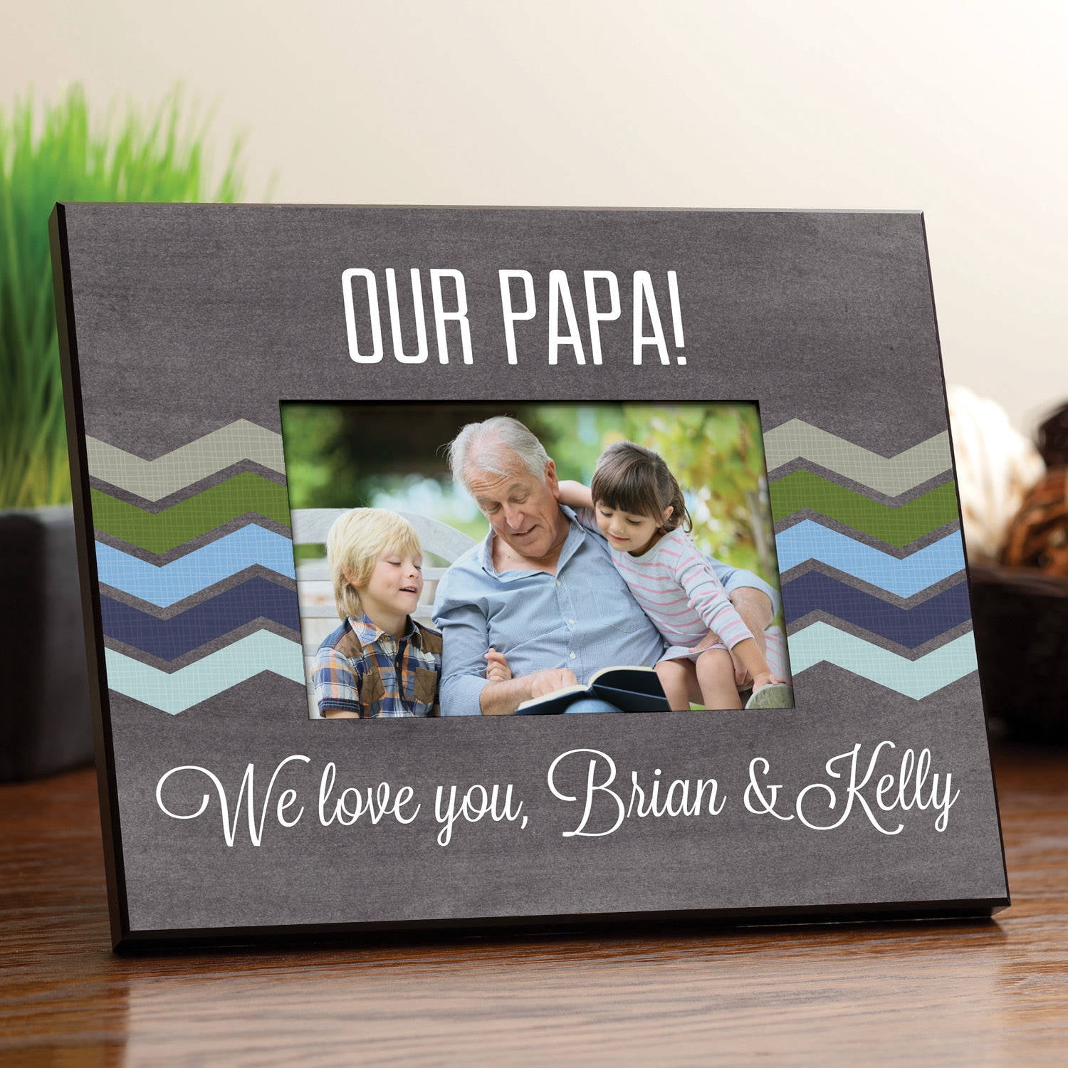 For Grandpa Personalized Picture Frame - Walmart.com