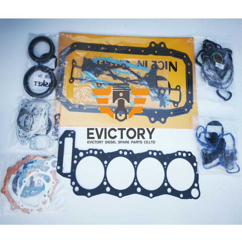 For HINO J05E Engine Overhaul Pistons Piston Ring Bearings Full Gasket ...