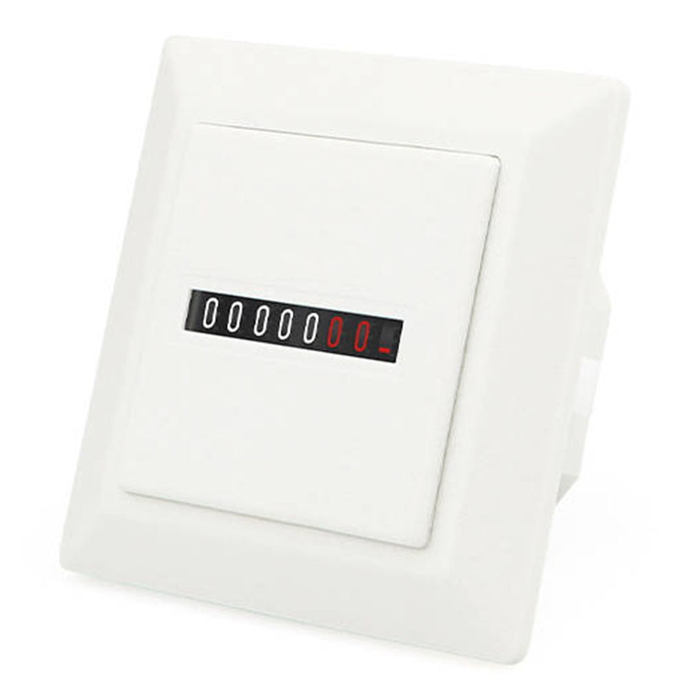 For HM-1 Timer Counter Digital 0-99999.59,AC220-240V/50Hz AC Hour Meter - Walmart.com