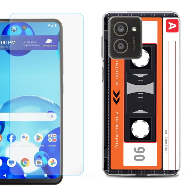 For HMD Vibe Shockproof Phone Case Cover with Tempered Glass Screen ...