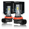 For HONDA CIVIC 2004-2022 LED H11/H8/H9 Fog light bulbs 3000LM 6000K ...