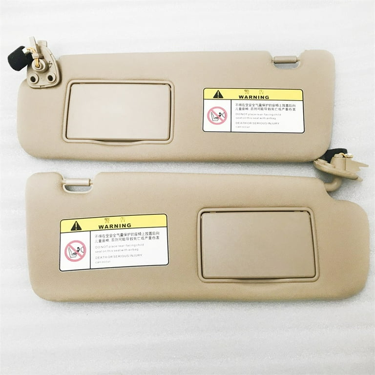 For HYUNDAI 2005 2006 2007 2008 2009 sonata NF NFC Sun visor Sunshade Sold separately left or right 852010R300V2 852020R300V2 Walmart