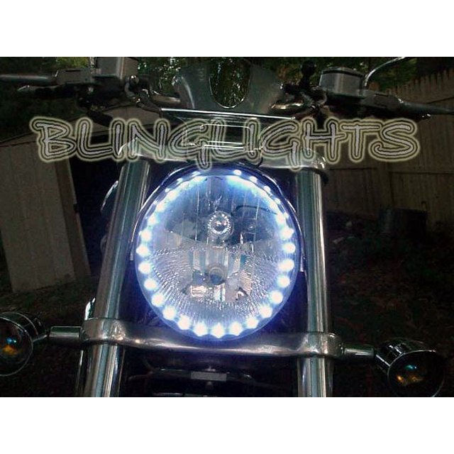 For Harley-Davidson VRSC V-Rod LED DRLs for Headlamps Headlights Day ...