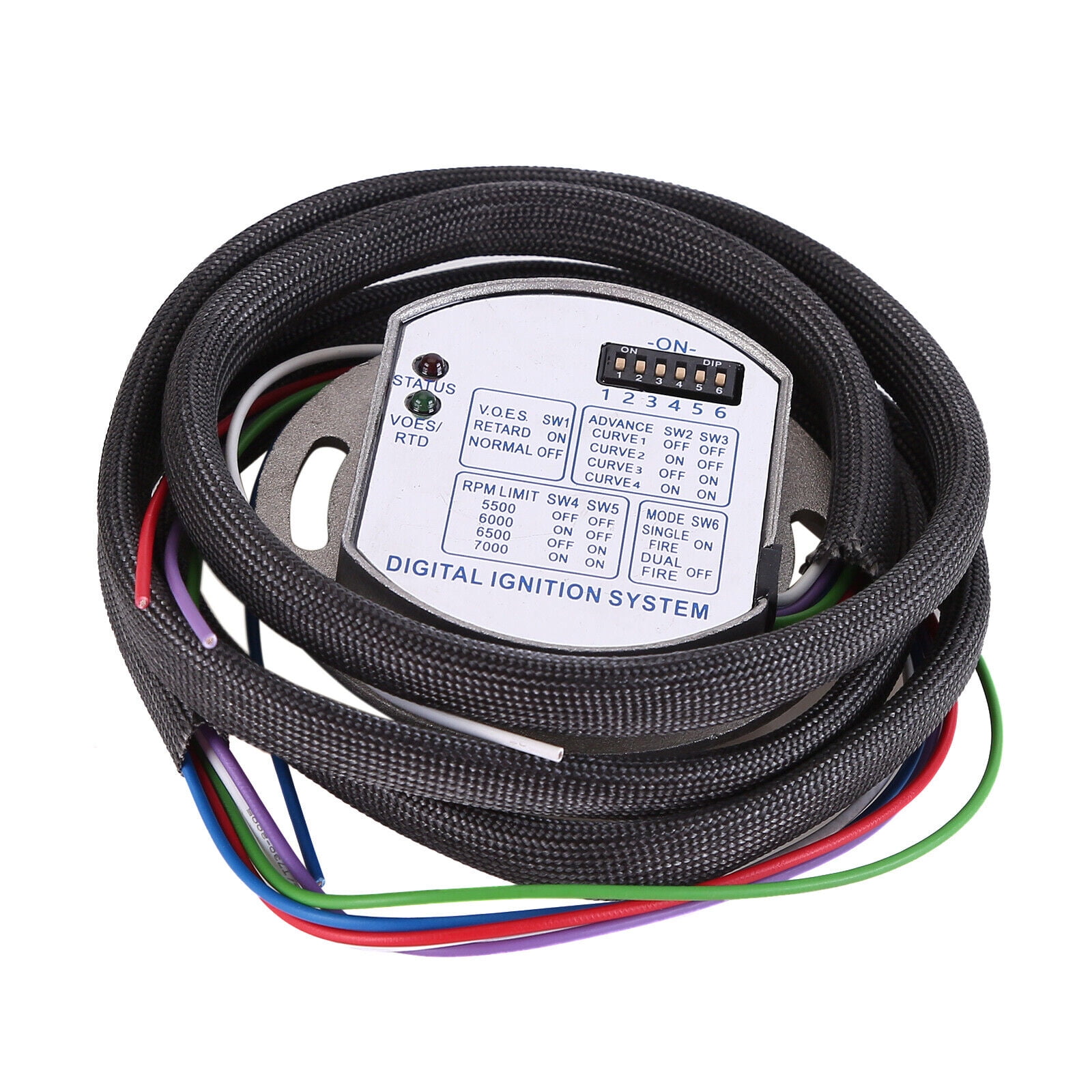 For Harley Dyna 2000i Programmable Single Fire Electronic Ignition ...