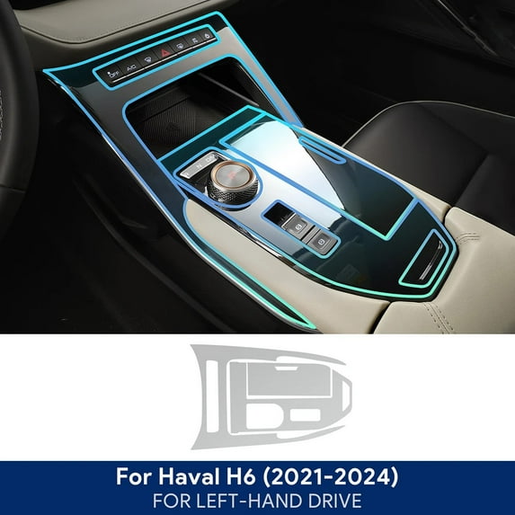 For Haval H6 3rd Gen 2021-2024 Car Center Console Navigation Dashboard ...