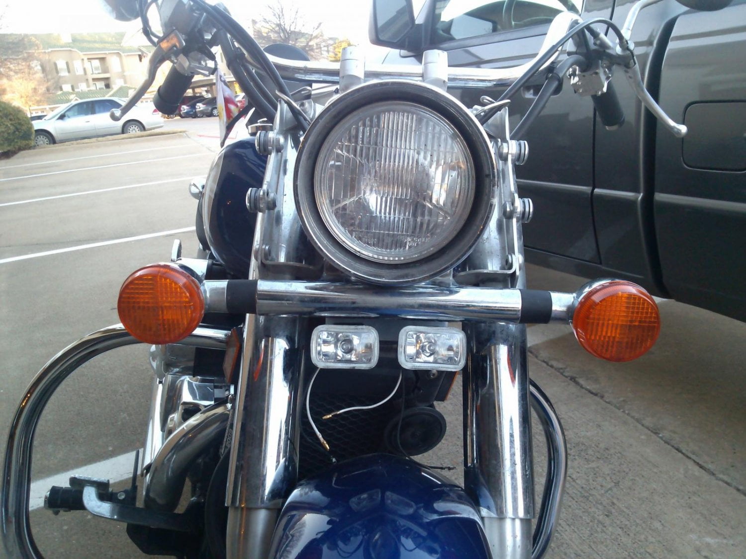 For BlingLights Fog Lamps Driving Lights Kit for Honda Shadow - Walmart.com