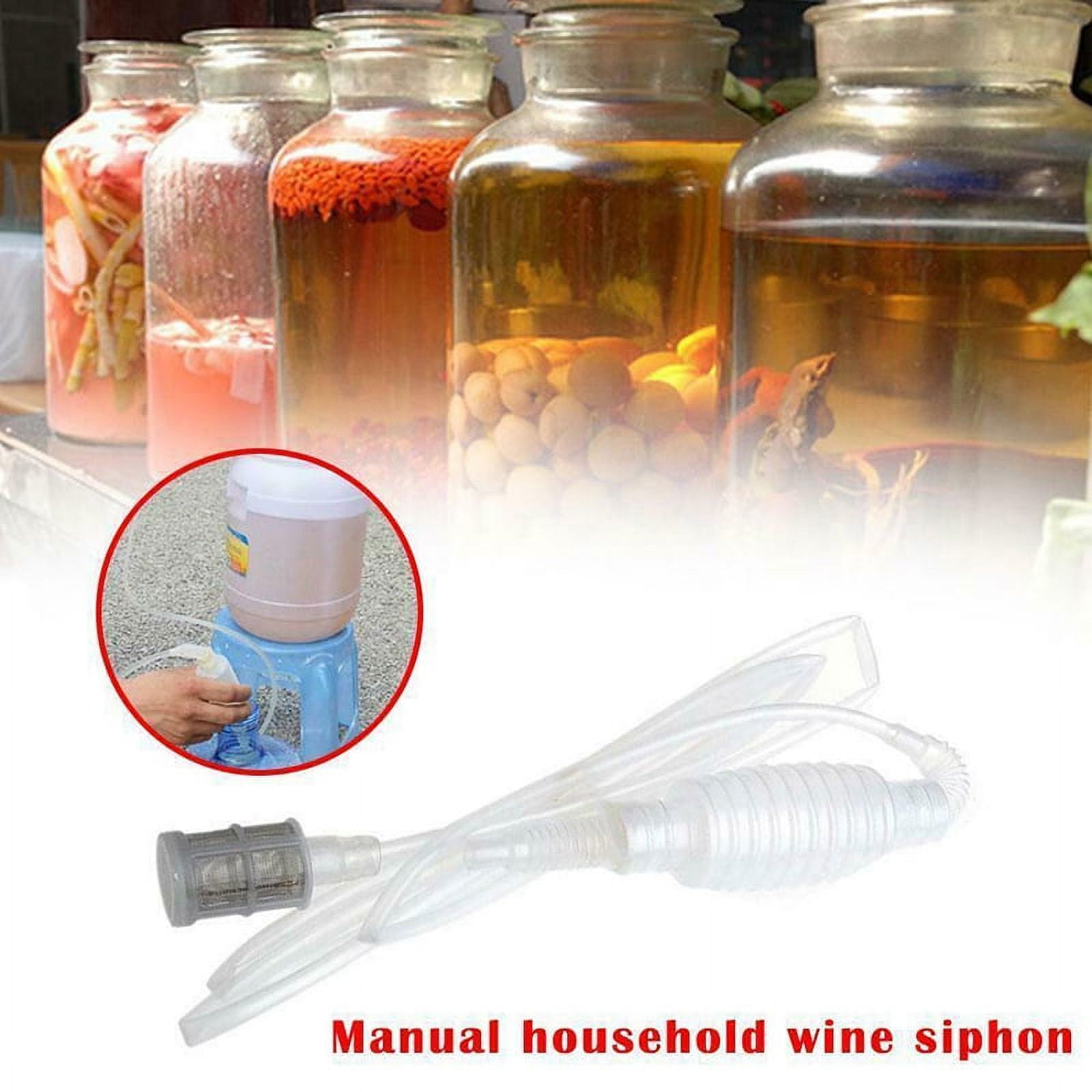 For Home Brew Brewing Wine Making Tools Kitchen Siphon Tube Pipe Hose ...