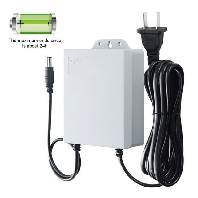 For Home Camera 3600mAh Battery DC UPS Battery Backup Outdoor Use Home ...