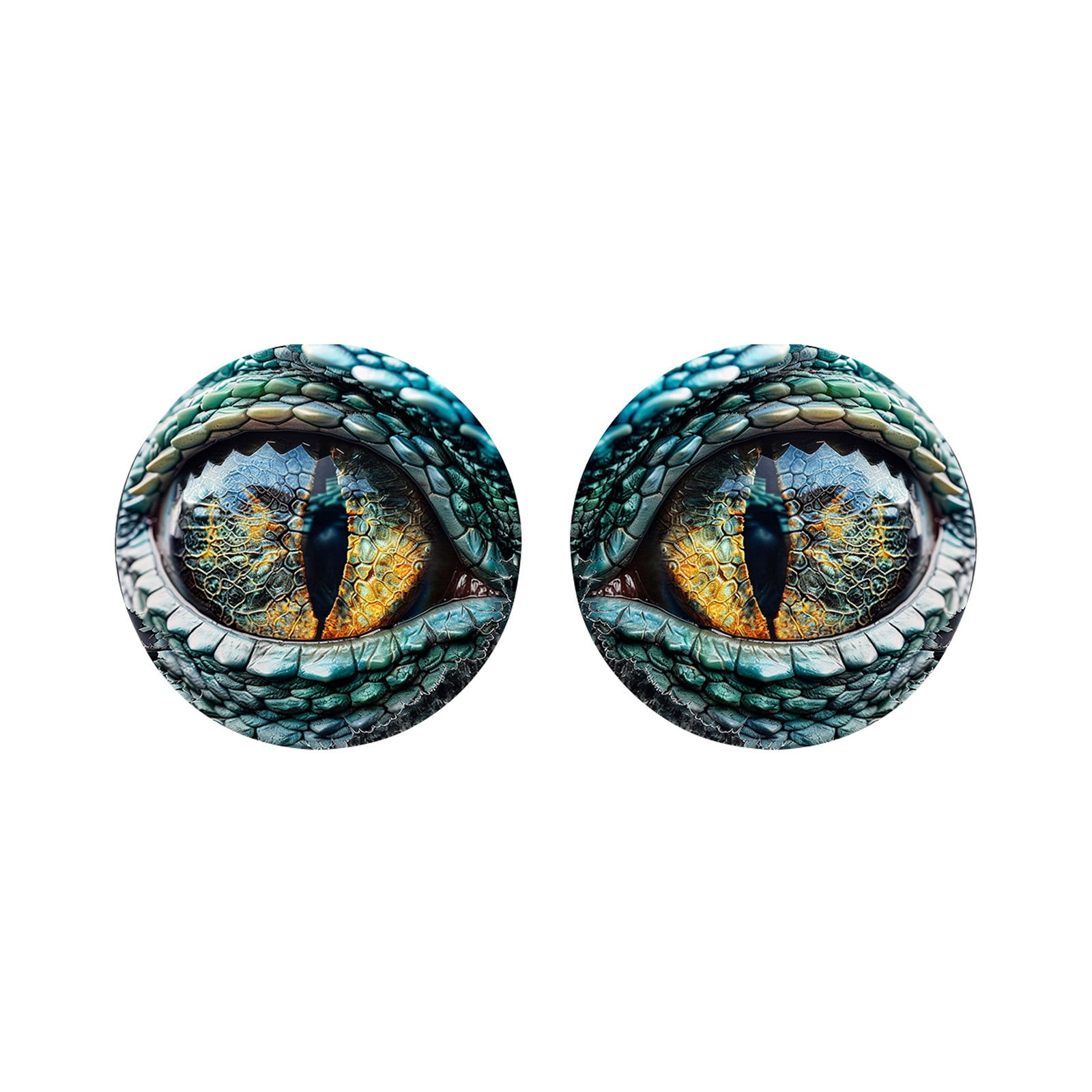 For Home Deocr,Colorful Dragon Eyes Headlight Sticker Headlight Eyes ...