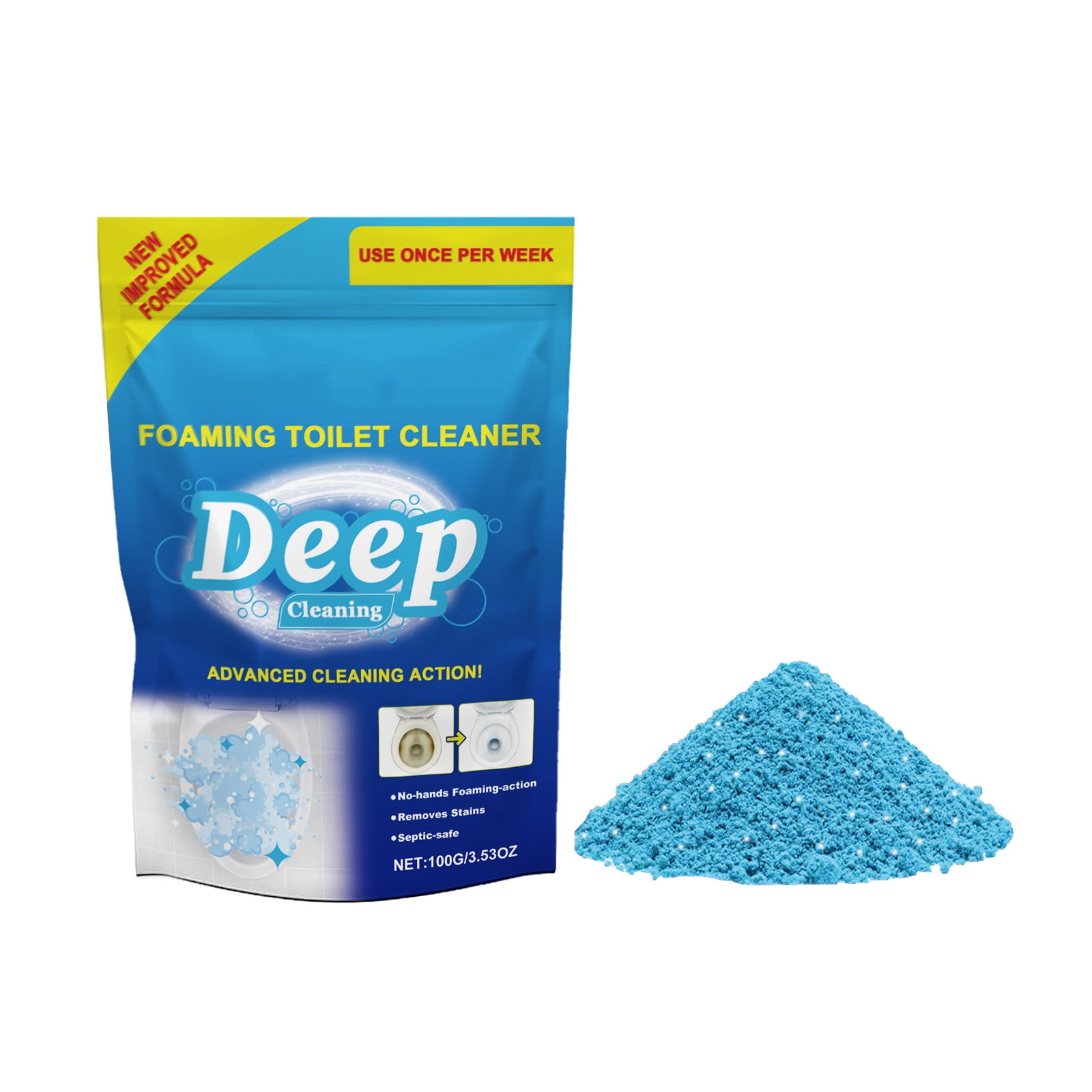 For Home Deocr,Toilet Active Oxygen Agent Household Toilet Cleaning ...