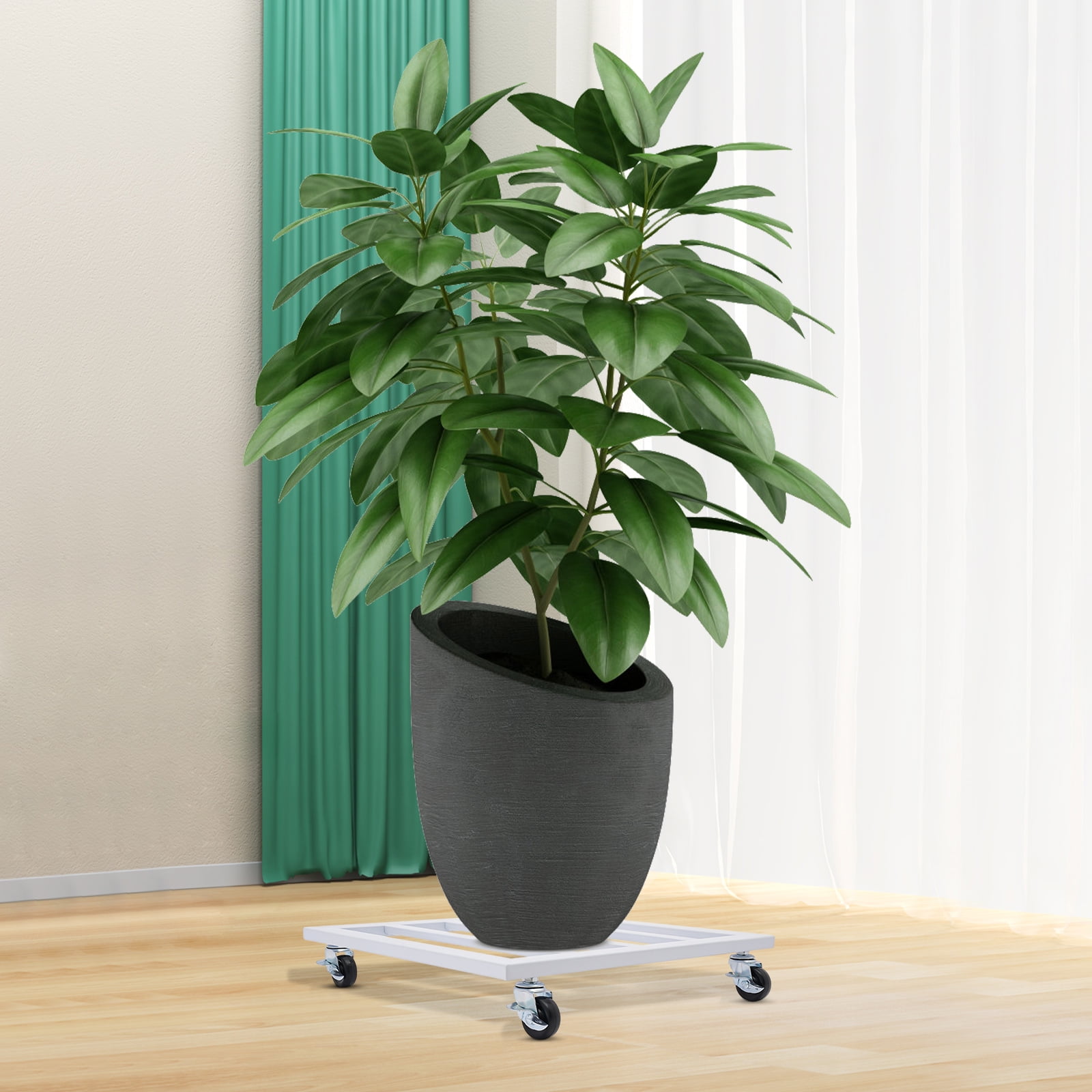 For Home, Florists, Stores, Gardens Simple, Modern Plant Rolling Stand ...