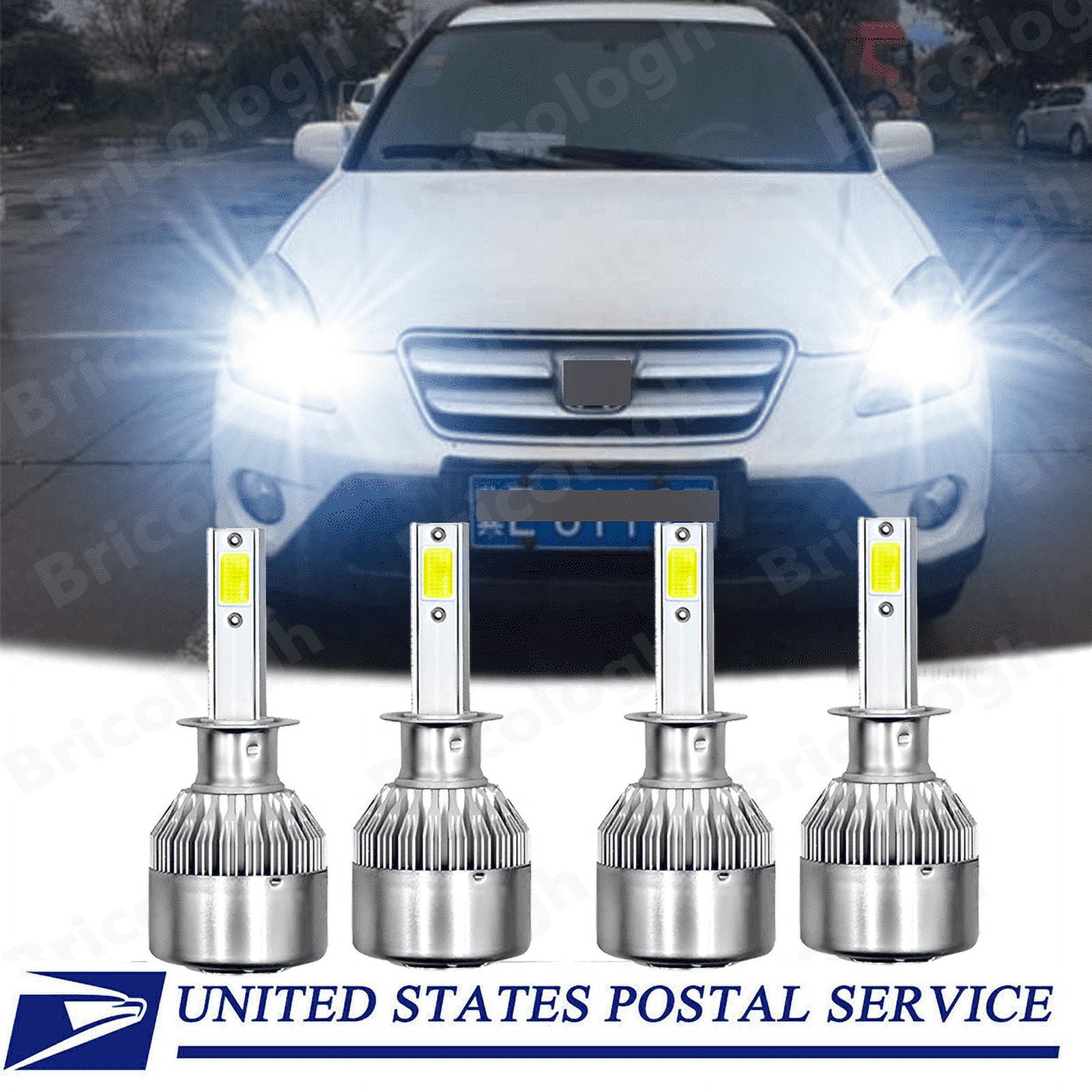 Honda CR-V 2005-2006 4x LED Headlight High/Low Beam Combo Bulbs, H1, 5500lm, 6000K-6500K, IP65 ...