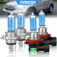 For Honda CR-V 2007-2014 Halogen Headlight Bulb H4 High Low Beam H11 ...
