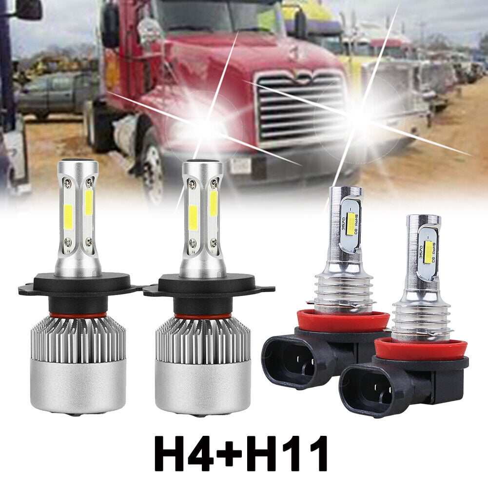 For Honda CRV 2007 - 2014 CR-V LED Headlight Fog Light High Low Dual Beam ghdm - Walmart.com