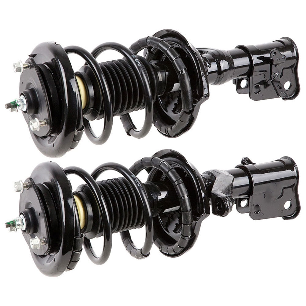 For Honda Civic 2003 2004 2005 New Pair Front Complete Strut Spring