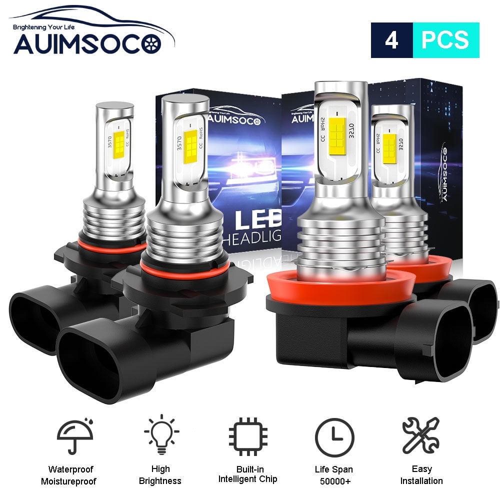 For Honda Civic 2006-2016 2017 2018 2019 2020 LED Headlight 9005 H11 ...