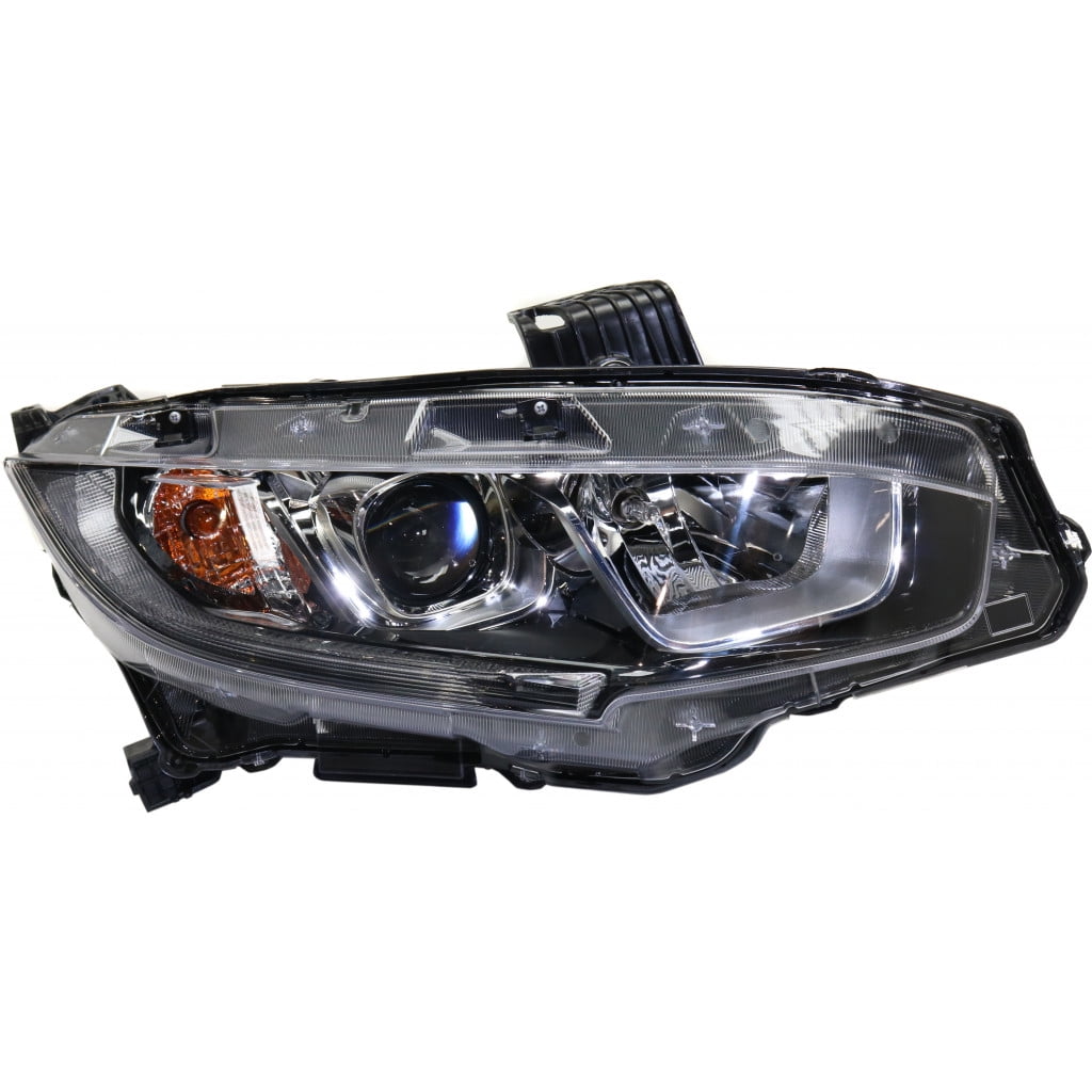 For Honda Civic 2016 17 18 19 2020 Headlight Passenger Side | 4-Door ...