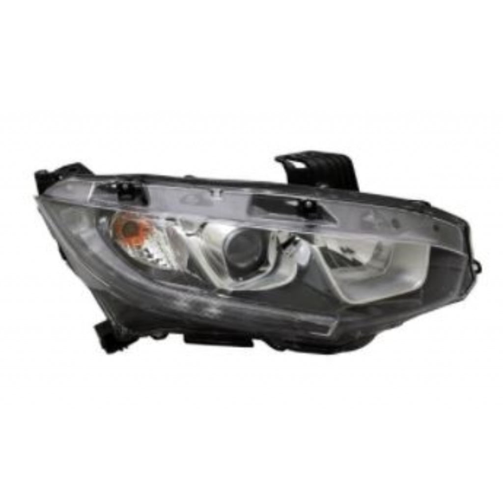 For Honda Civic 2016 2017 2018 2019 2020 Passenger Side Headlight ...